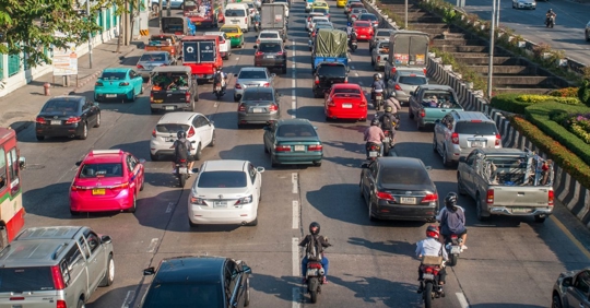 Traffic Jam Tips for Motorcycle Riders